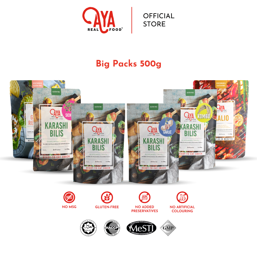 AYA Big Packs (500g x 2) – Aya Real Food