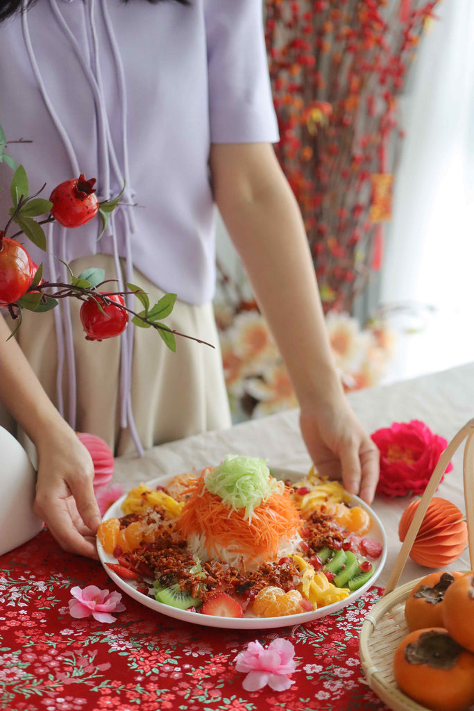 Festive Season Recipe - Prosperity Nyonya Fruits Yee Sang – Aya Real Food